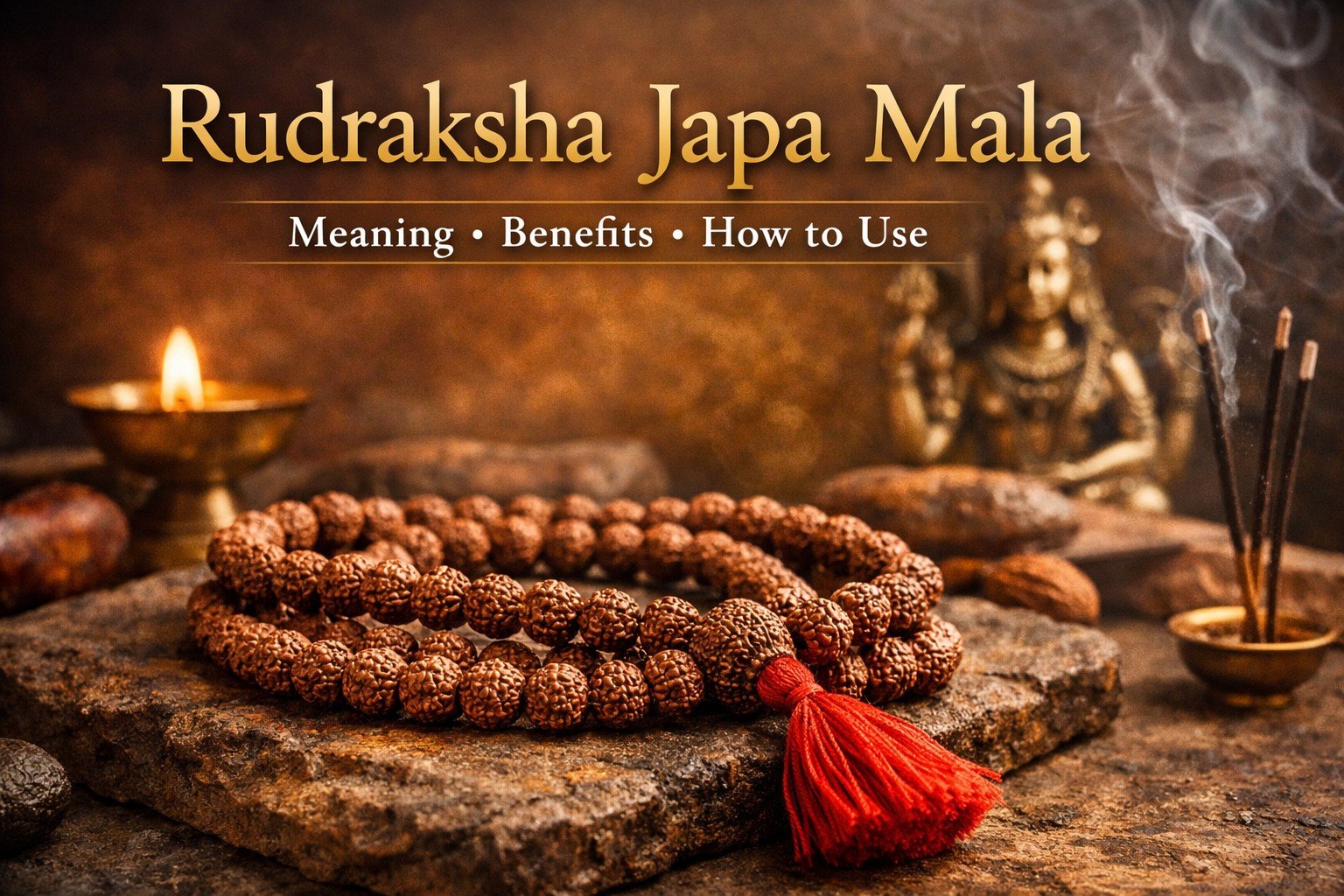 Rudraksha Japa Mala: Meaning, Benefits, How to Use Right One